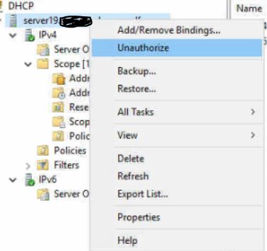 How to move DHCP from one server to another. | ITFixed Computer Services