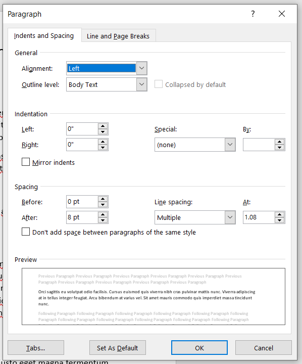 How to Customize Paragraph Formatting in MS Word | ITFixed Computer Services