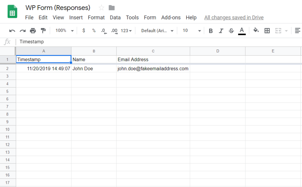 How to save form results to Google Sheets in WordPress | ITFixed Computer Services