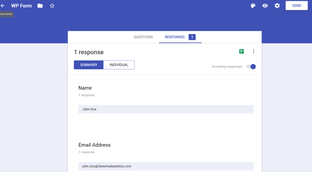 How to save form results to Google Sheets in WordPress | ITFixed Computer Services